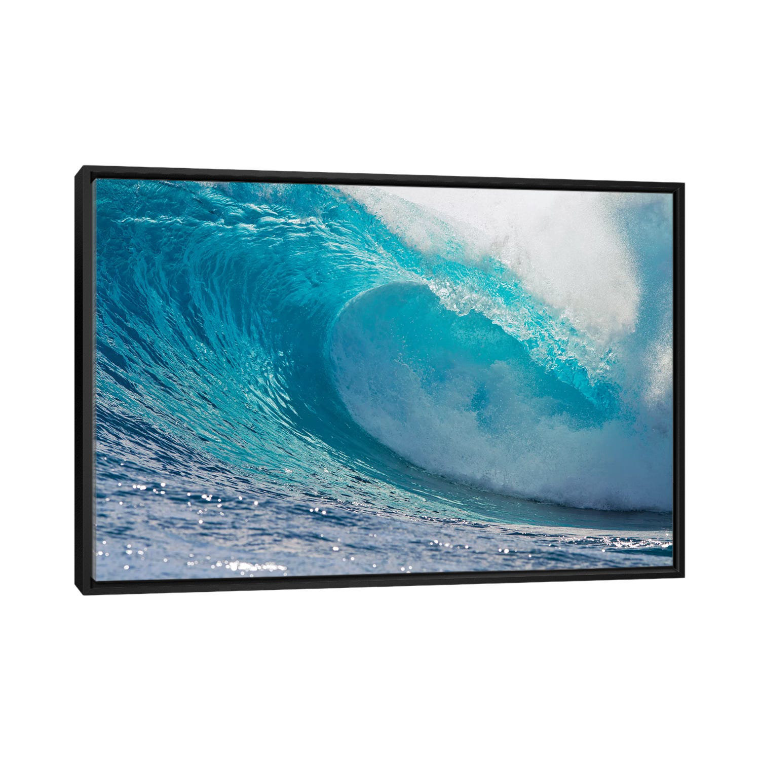 East Urban Home Plunging Waves II, Sout Pacific Ocean, Tahiti, French ...