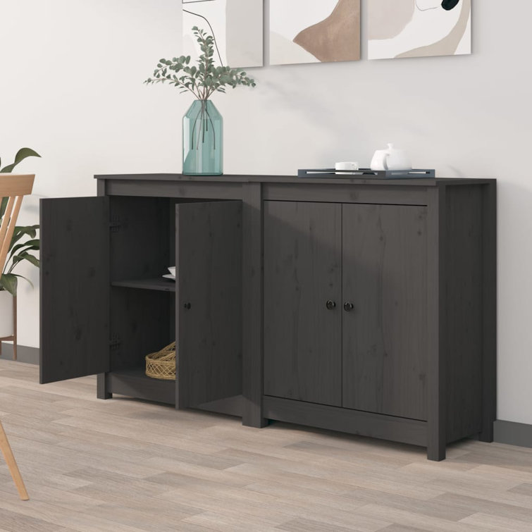 Marlow Home Co. Carsen 70cm Solid Wood Sideboard | Wayfair.co.uk