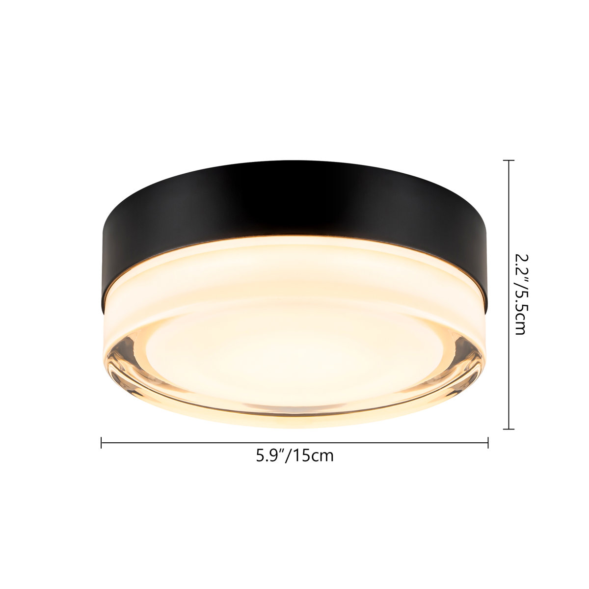 Wade Logan Blaz LED Dimple Flush Mounted Sconce & Reviews - Wayfair Canada