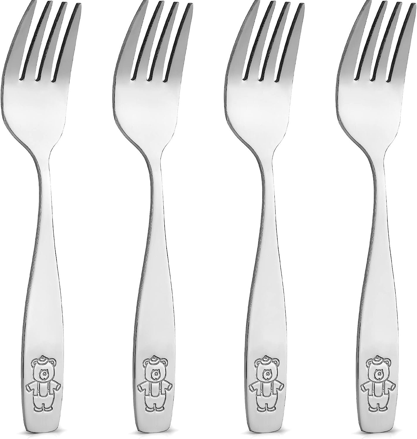 Harriet Bee Zulay Kitchen Flatware Set Stainless Steel Forks for ...