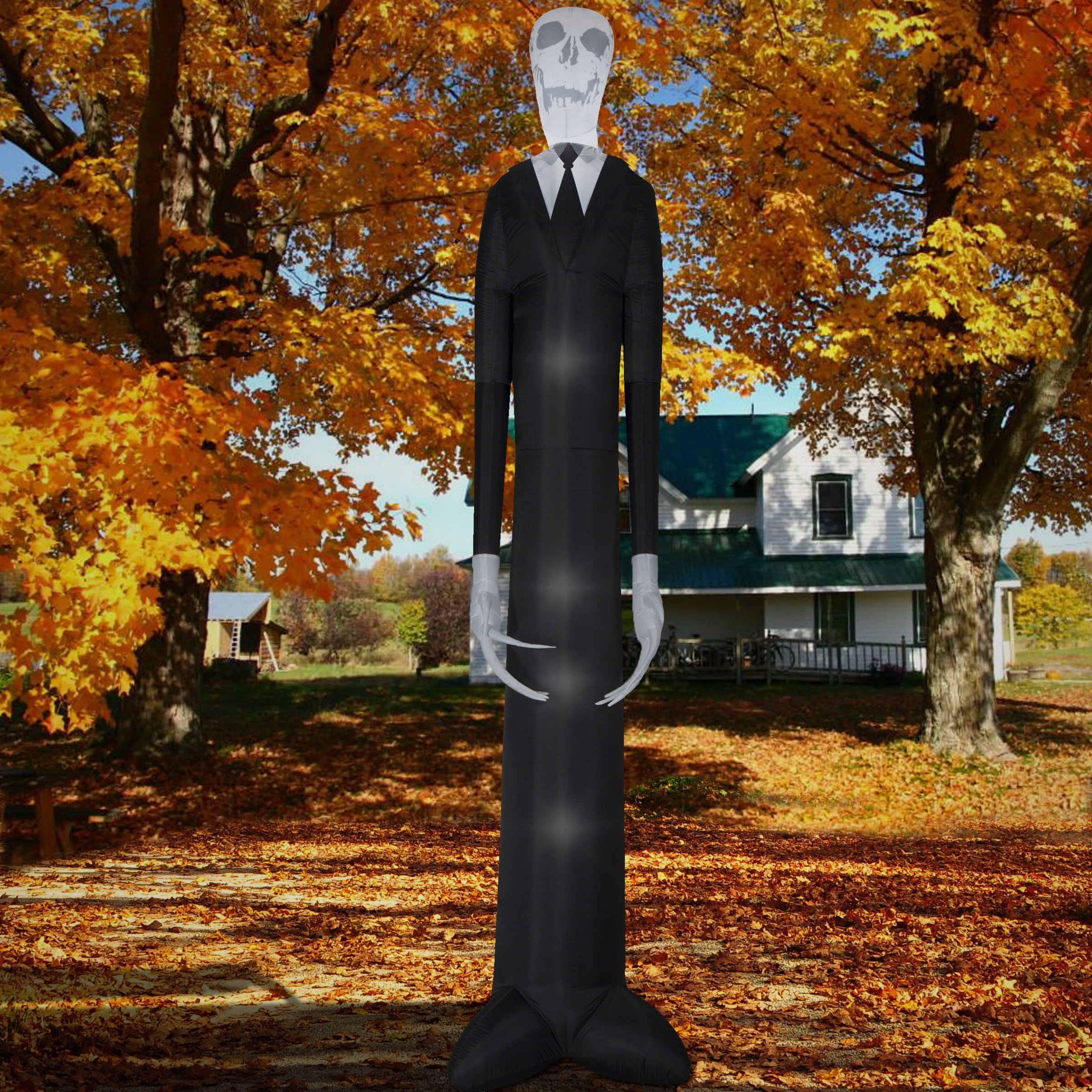 Gemmy Industries 12 Ft. Scary Slim Man & Reviews | Wayfair