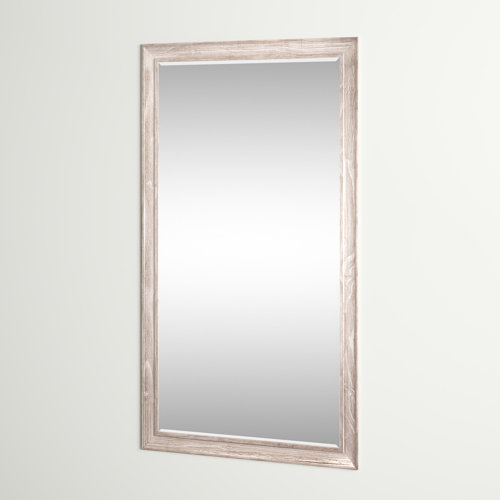 Sand & Stable Montauk Rectangle Wood Floor Mirror & Reviews | Wayfair