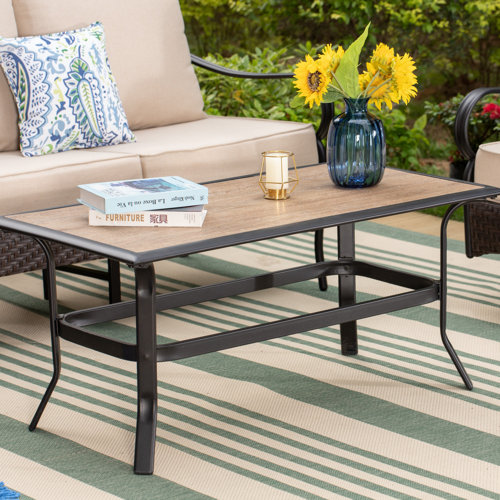 Metal Patio Coffee Tables You'll Love | Wayfair