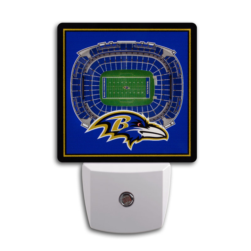 YouTheFan NFL Baltimore Ravens Stadium View Night Light | Wayfair