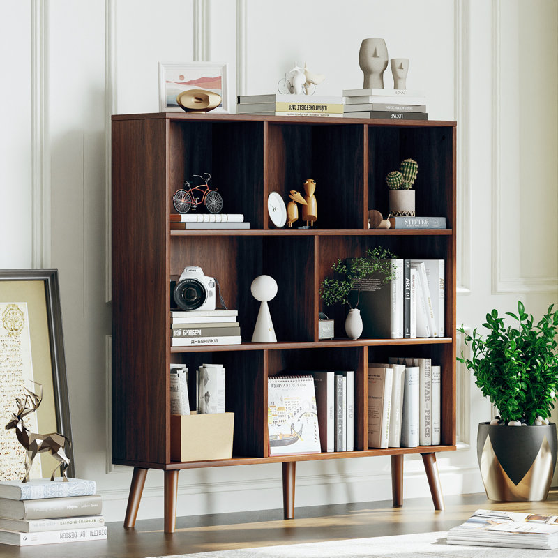 George Oliver Jaen Bookcase & Reviews | Wayfair