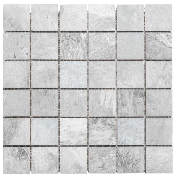 Long Island Mosaics & Tile Wells Stone 2" x 2" Porcelain Mosaic Wall ...