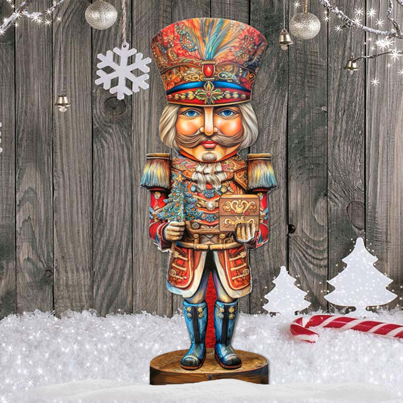 DesignocracyNutcracker with a Heartwarming Surprise Figurine | Wayfair