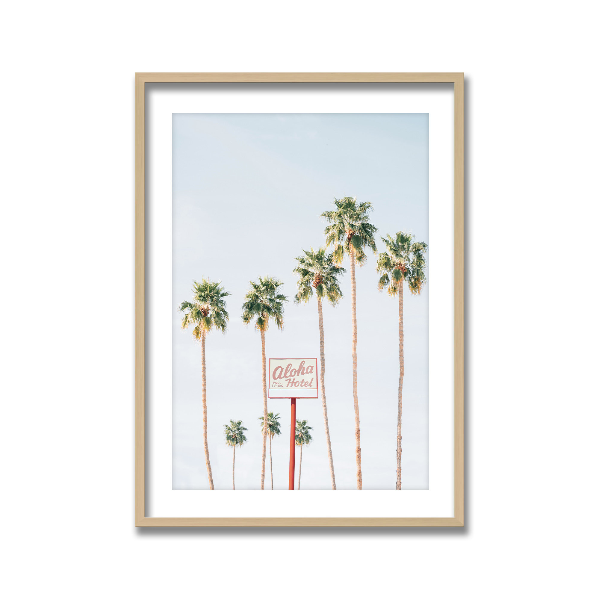 Ready2hangart Aloha Hotel by Kathrin Pienaar - Picture Frame Print on ...