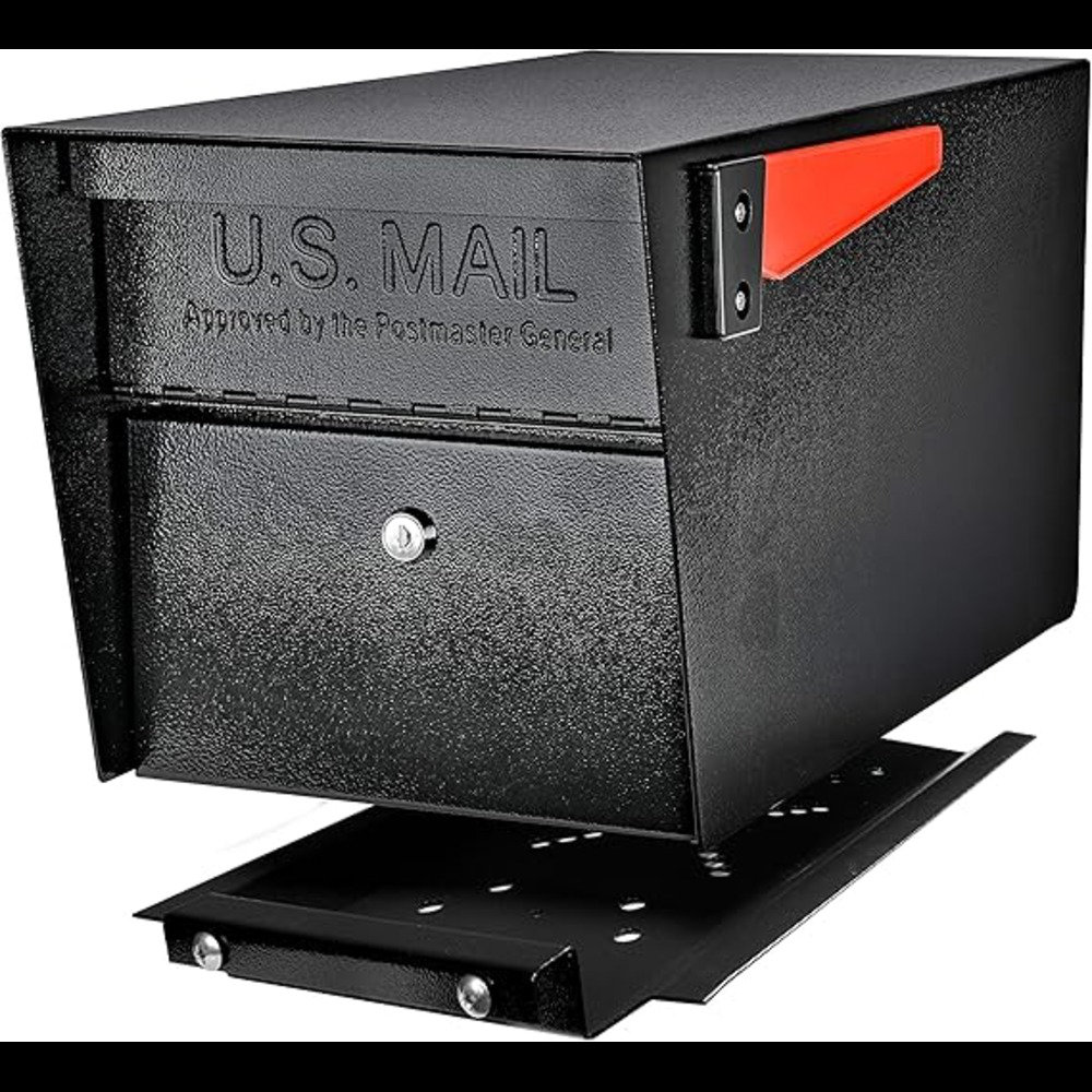 Mail Boss 7500 Mail Manager Pro Curbside Security, Black Locking ...