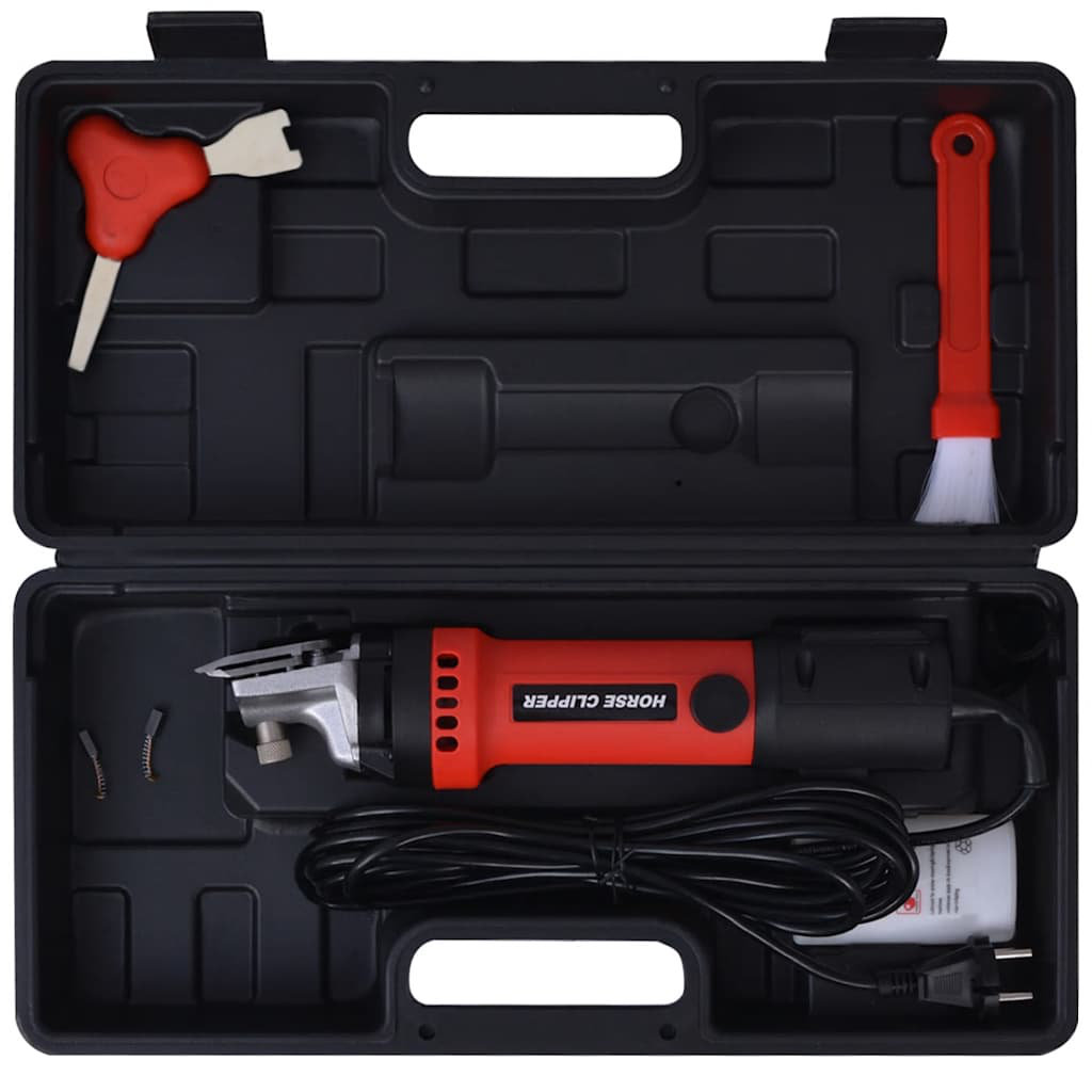 Ivy Bronx Horse Clipper Black And Red Plastic, Metal Standard Portable ...