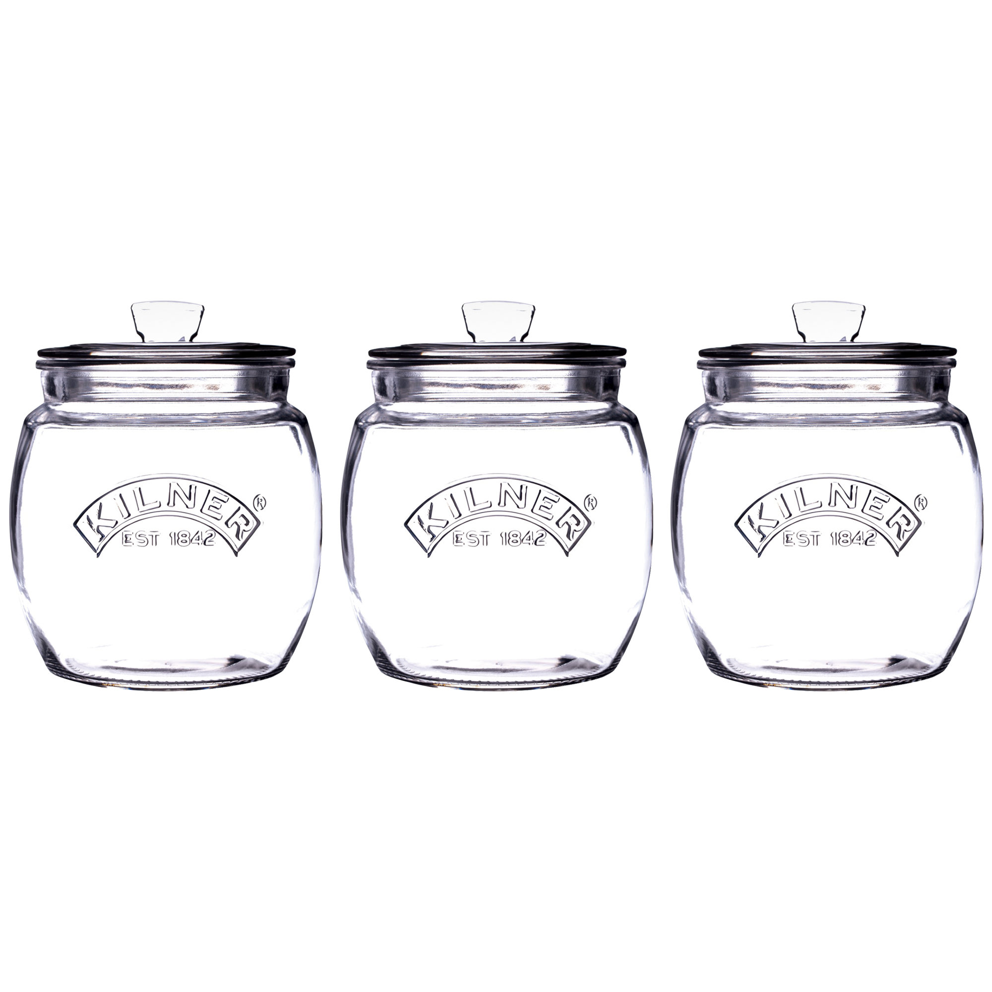 Kilner Universal Push Top Jars 0.85 Litre | Wayfair.co.uk