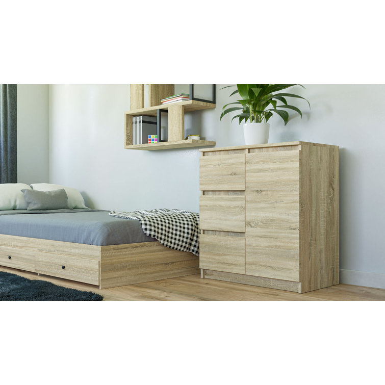Latitude Run 3 Drawer 80Cm W Combi Chest | Wayfair.co.uk