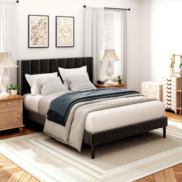 Latitude Run® Cartrell Metal Bed - Wayfair Canada