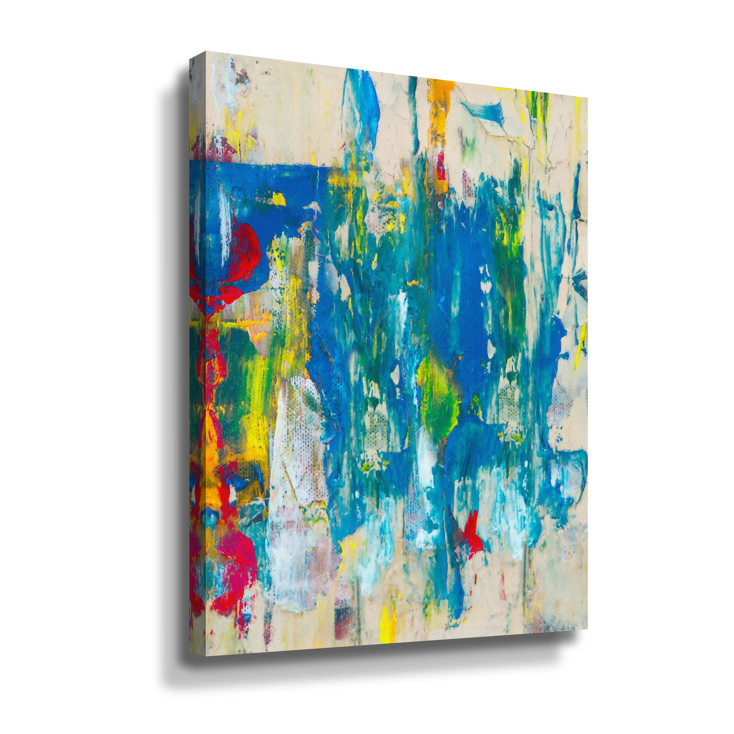 Wrought Studio™ BrightAbstract, One I - Painting on Canvas | Wayfair
