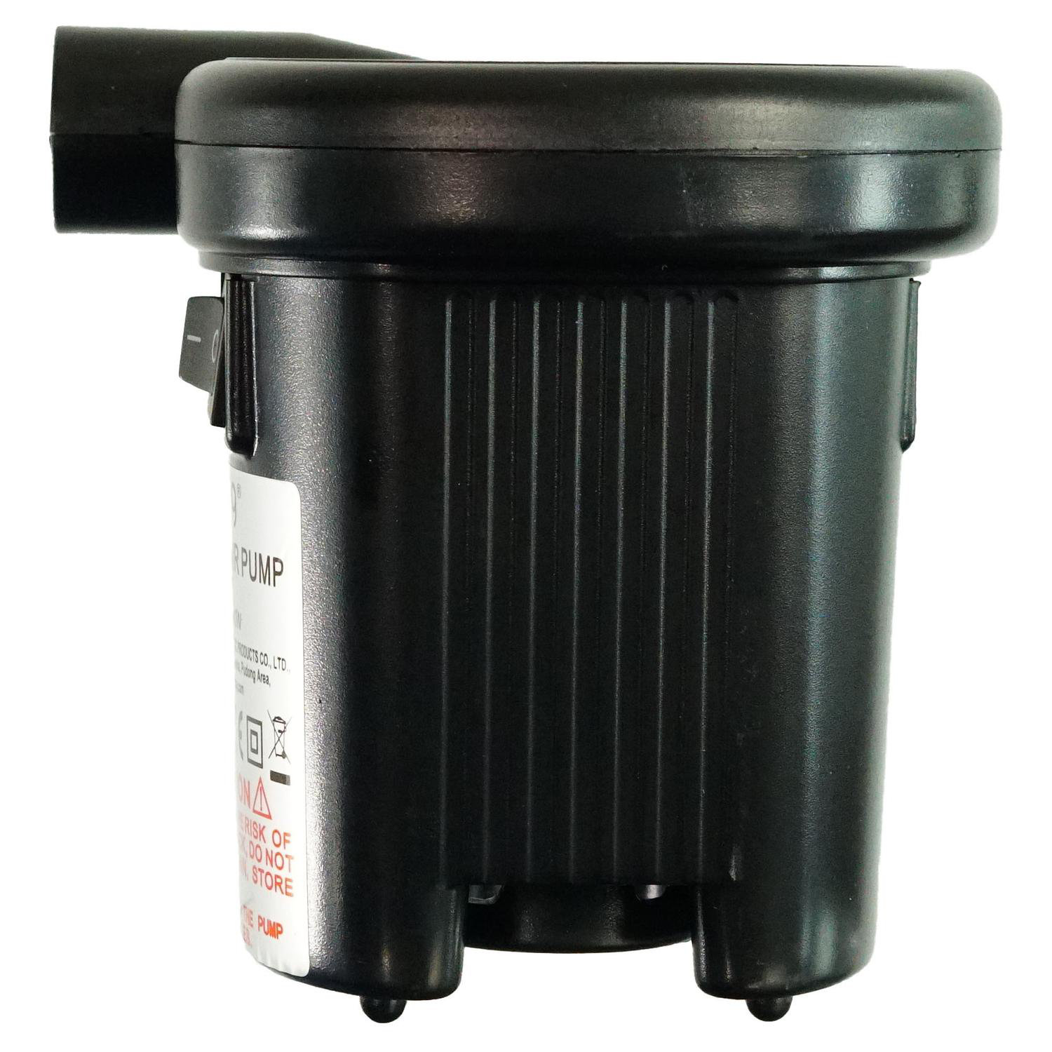 Northlight Seasonal Black AC or DC Handheld Electric Powered Inflate ...