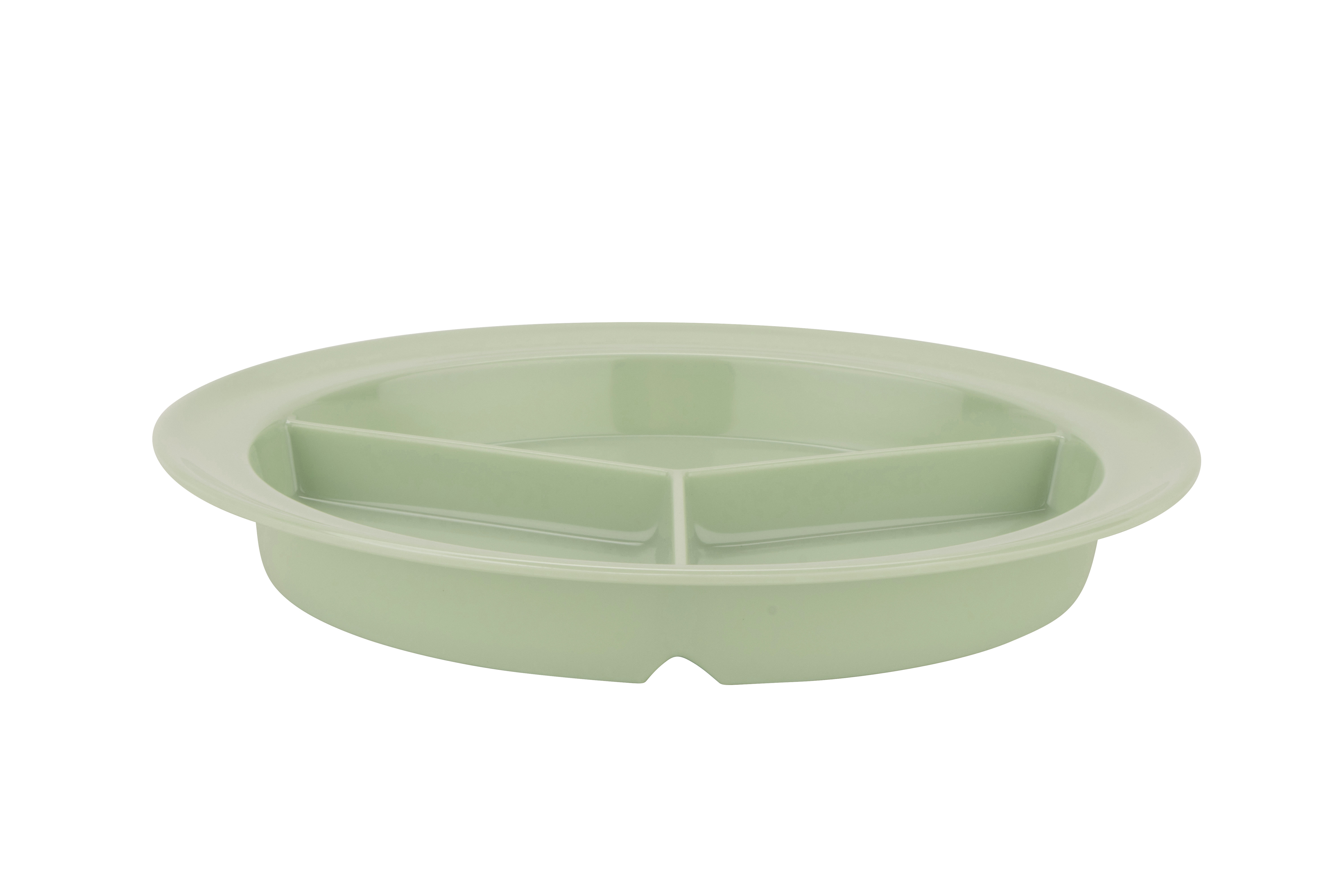 G.E.T. 3 Compartment Plate 9 , Set of 4 | Wayfair