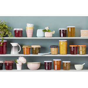 Le Parfait Jam Jar Glass Canister - Set of 6 & Reviews | Wayfair