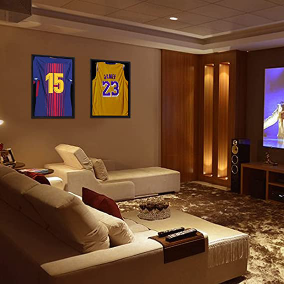 MUKE Jersey Frame Display Case, Large Shadow Box, Sports Jersey Display ...