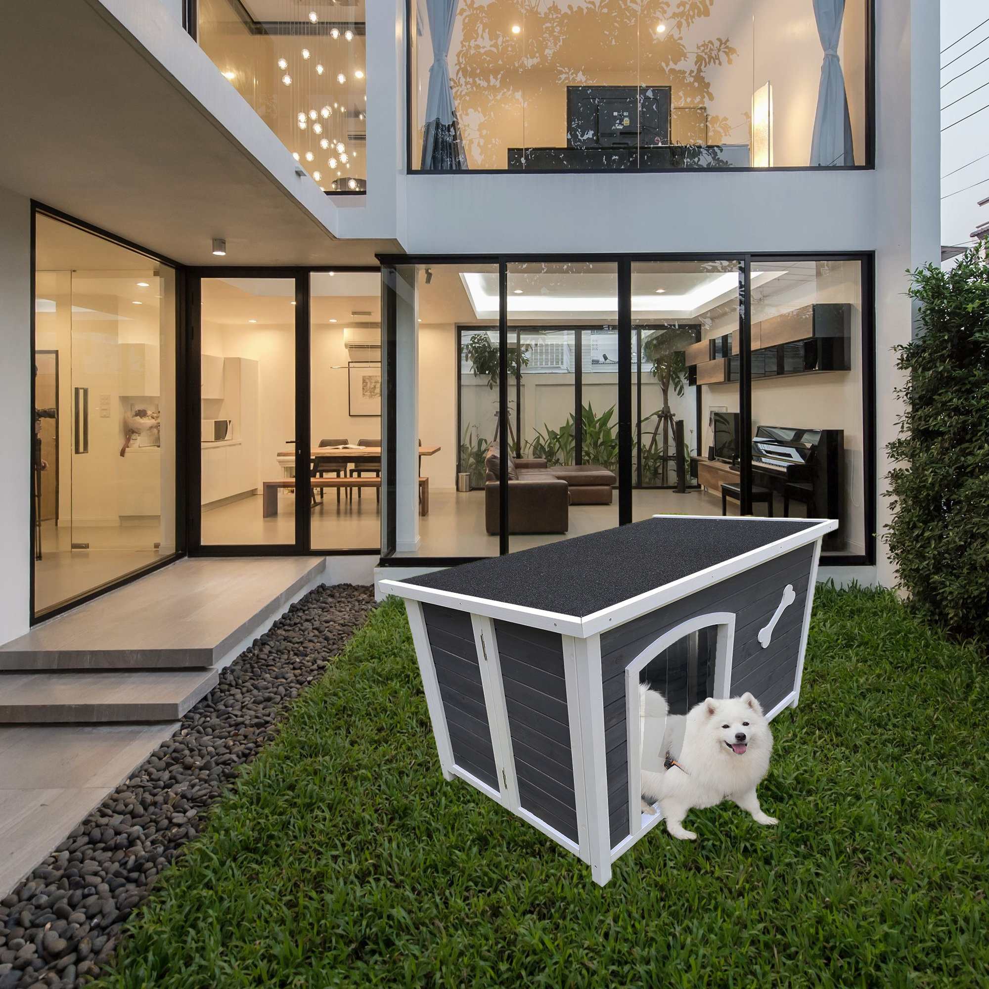 Tucker Murphy Pet™ Dannye Metal Portable Dog House | Wayfair