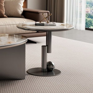 Orxva Galaxy Light luxury modern oval rock panel coffee table | Wayfair