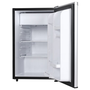 FRIGIDAIRE 2.5 Cu. Ft. Compact Fridge, Mini Refrigerator, Stainless ...