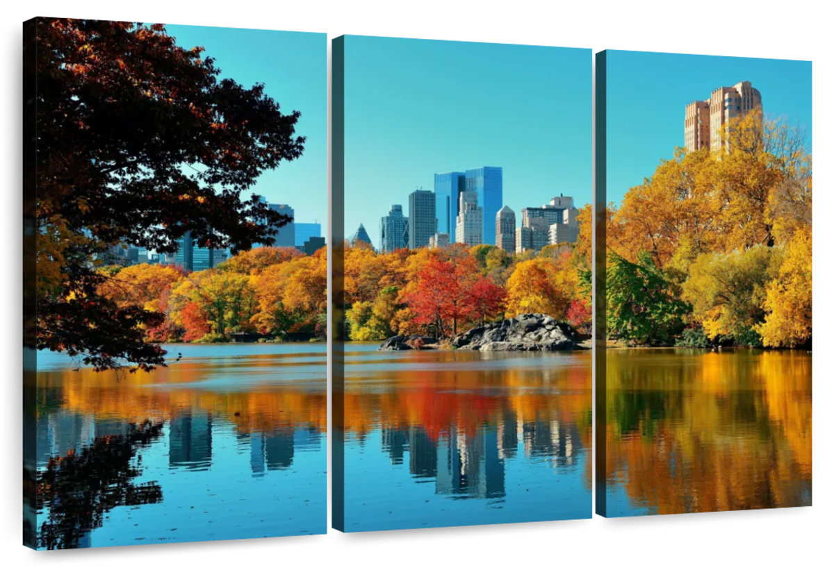 Ebern Designs Rorry Central Park In Fall | Wayfair