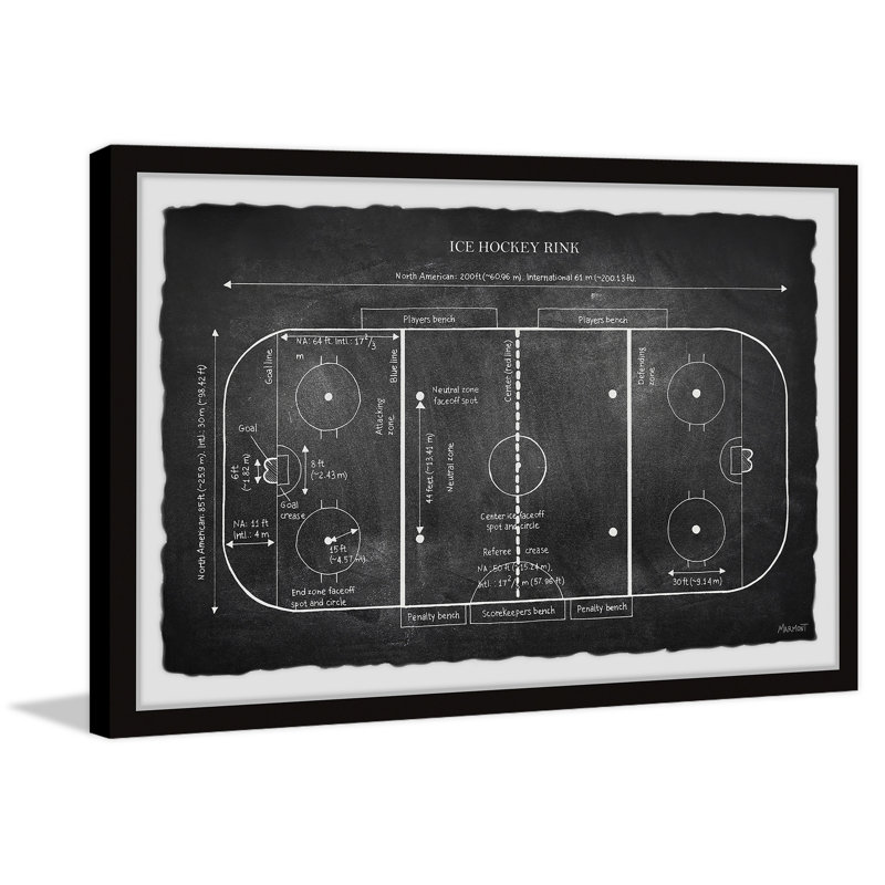 Isabelle & Max™ " Hockey Rink Blueprint II " & Reviews | Wayfair