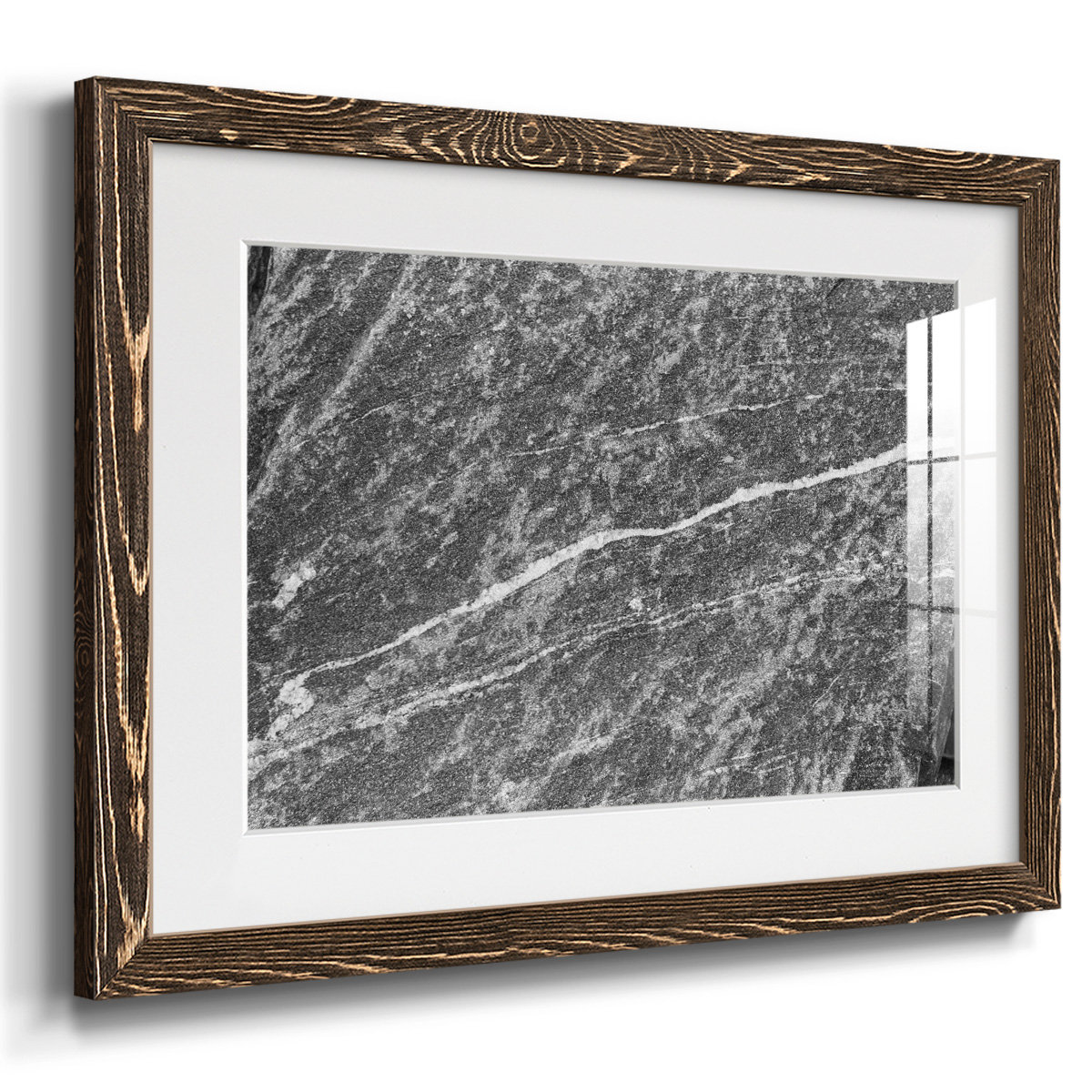 17 Stories Found Textures IX Framed On Paper Print | Wayfair