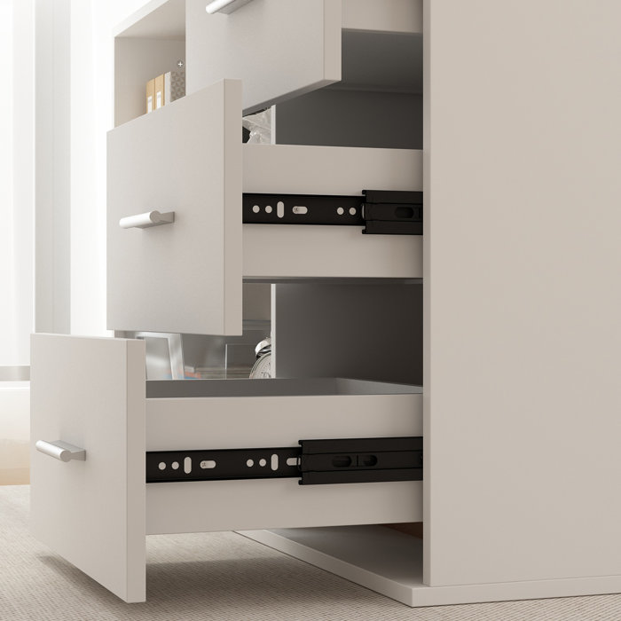 Corrigan Studio® Latwon L-Shape Desk & Reviews | Wayfair