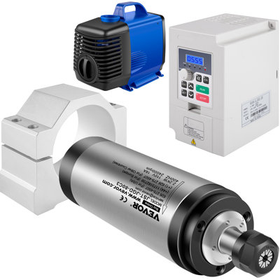 VEVOR VFD CNC Spindle Motor Kits 110V CNC Spindle Motor Kits 2.2KW ...