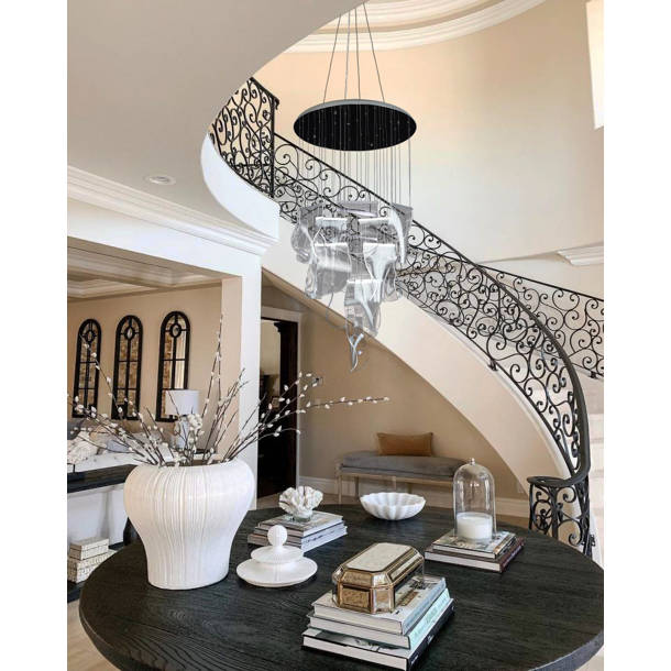 Orren Ellis Estaline - Light LED Chandelier Pendant | Wayfair
