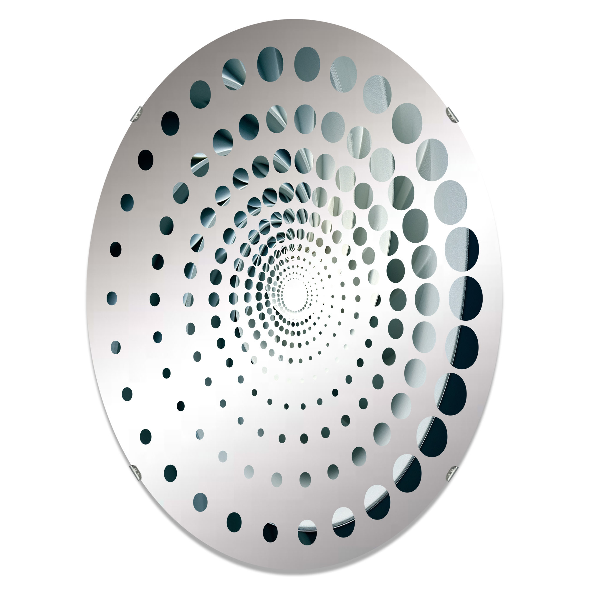 East Urban Home Turquoise Twirl Shell Fish Spiral - Spiral Dot ...