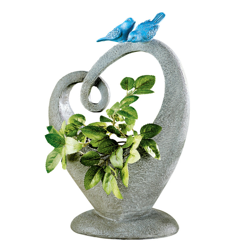 Arlmont & Co. Durware Heart Shaped Garden Sculpture & Reviews | Wayfair