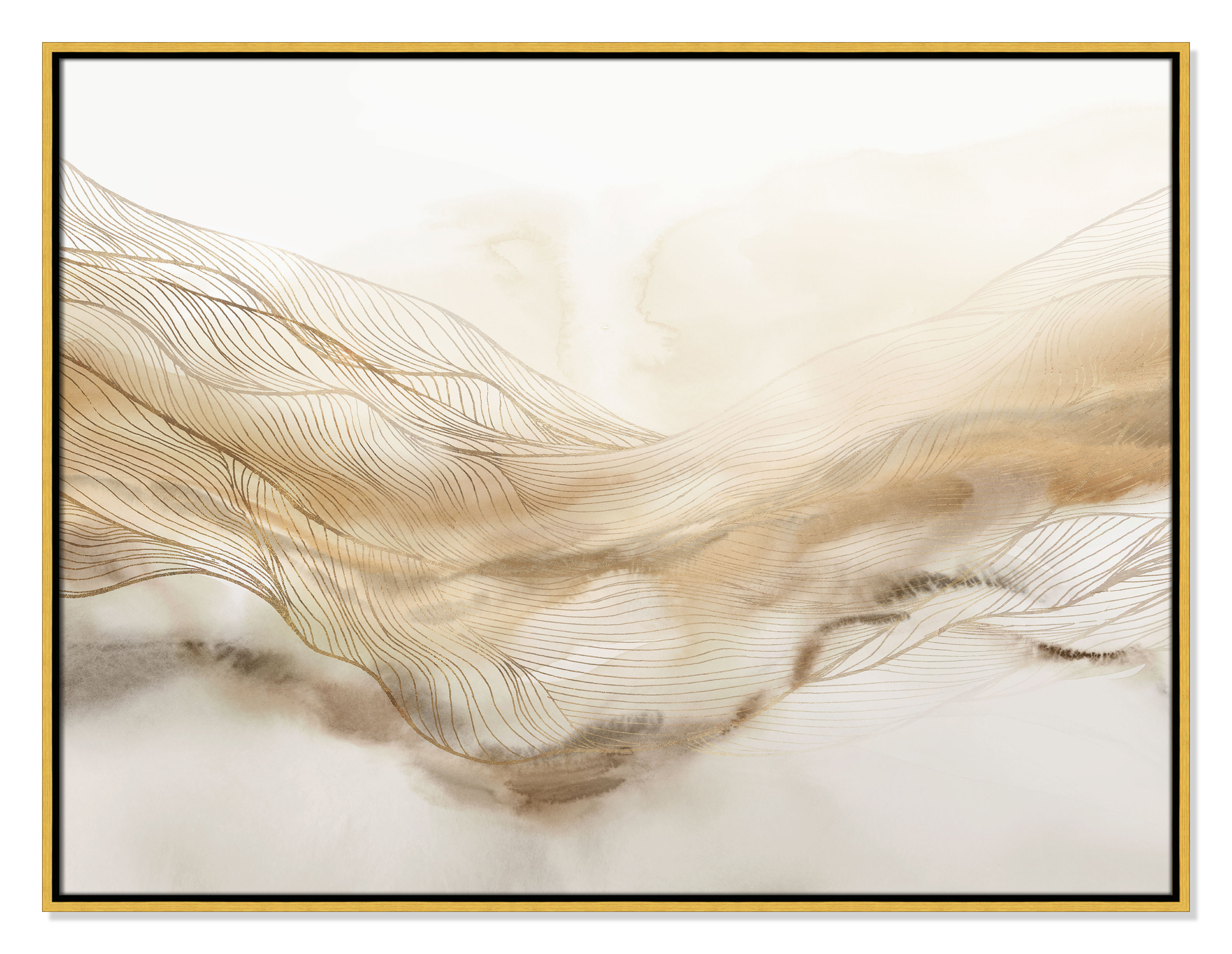 Casa Fine Arts Line Haze II Landscape Version Print by Isabelle Z | Wayfair