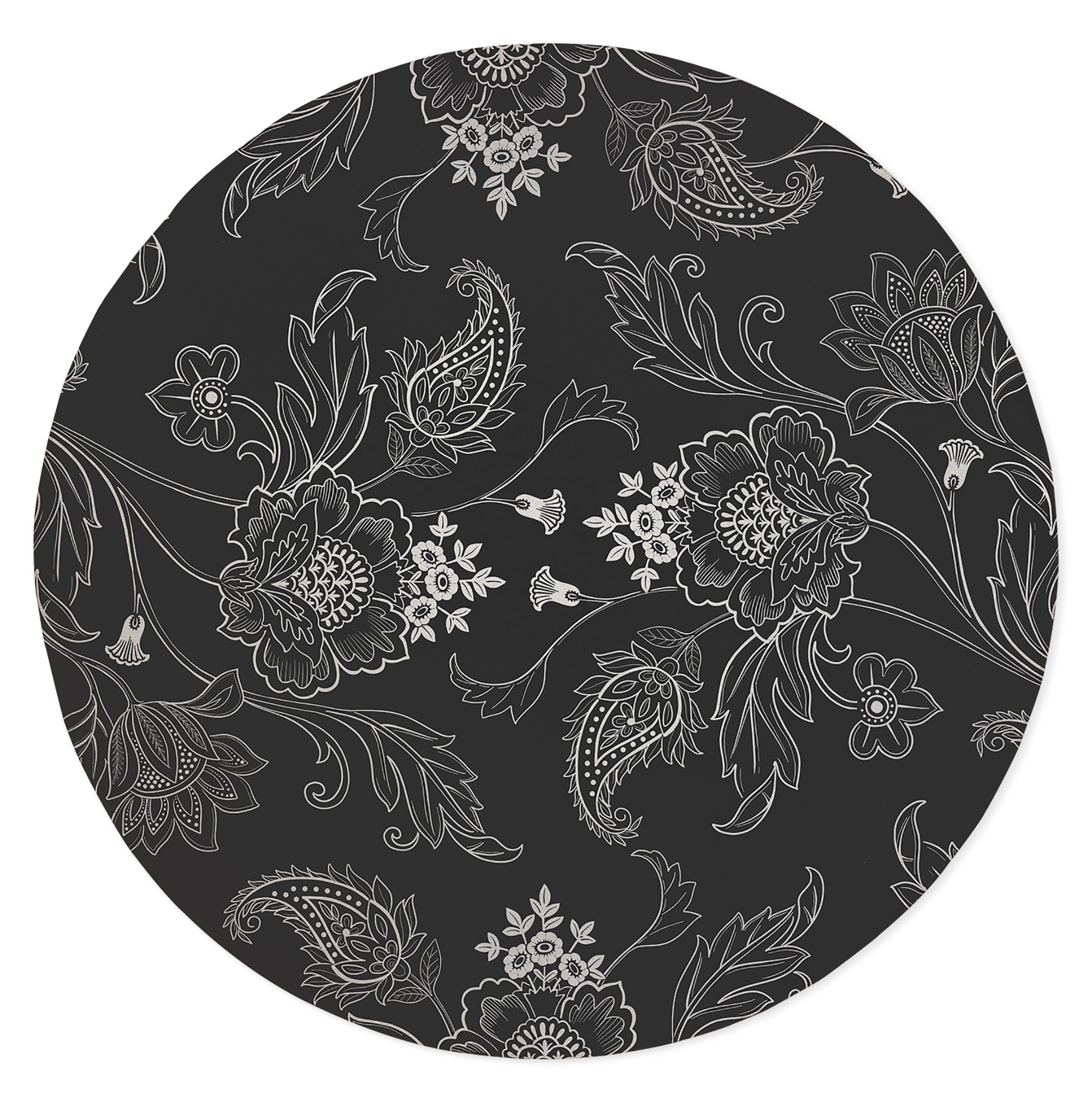 KAVKA DESIGNS Straight Round Chair Mat | Wayfair