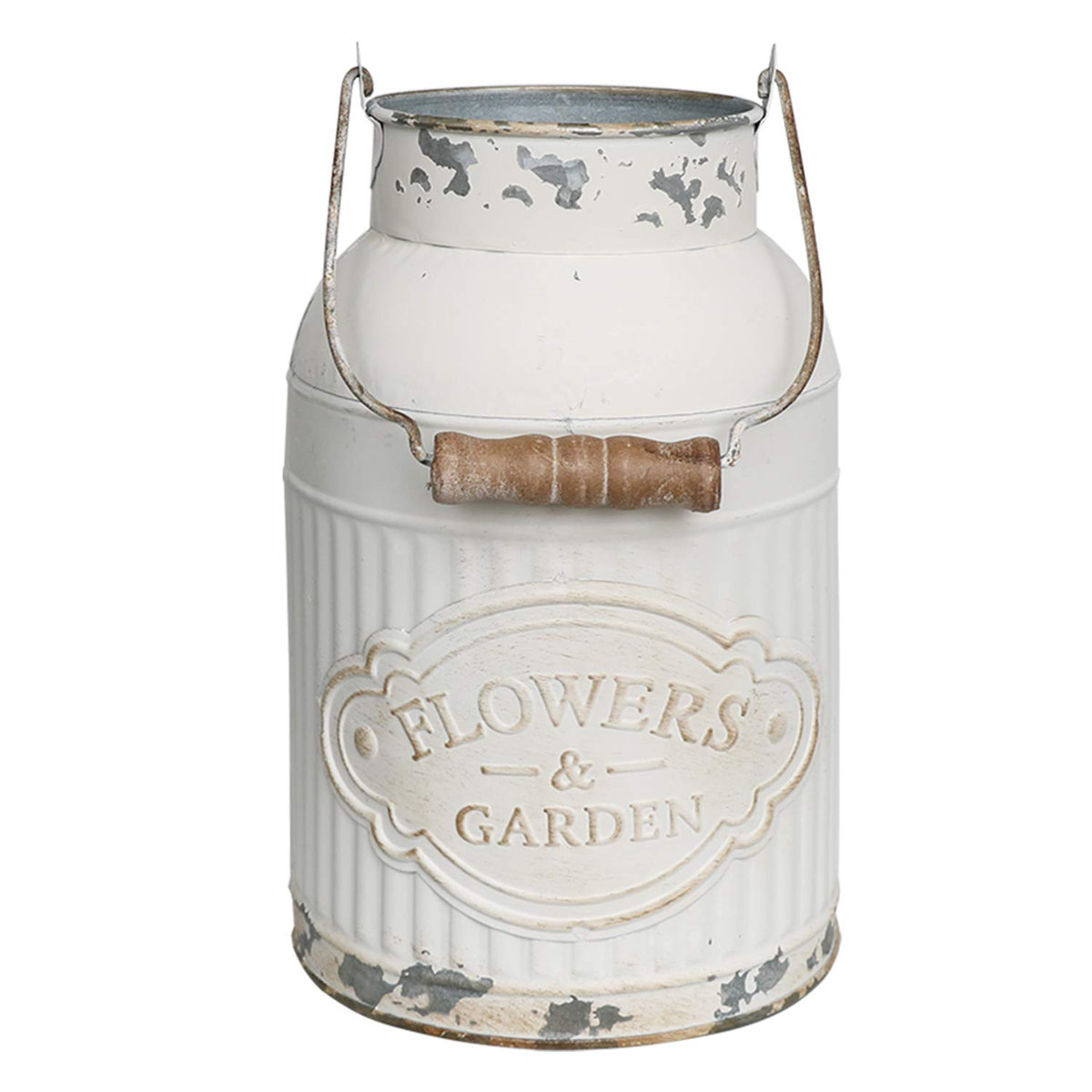 Ophelia & Co. Milk Jug Vase White Farmhouse Vase Decor, Country Vase ...