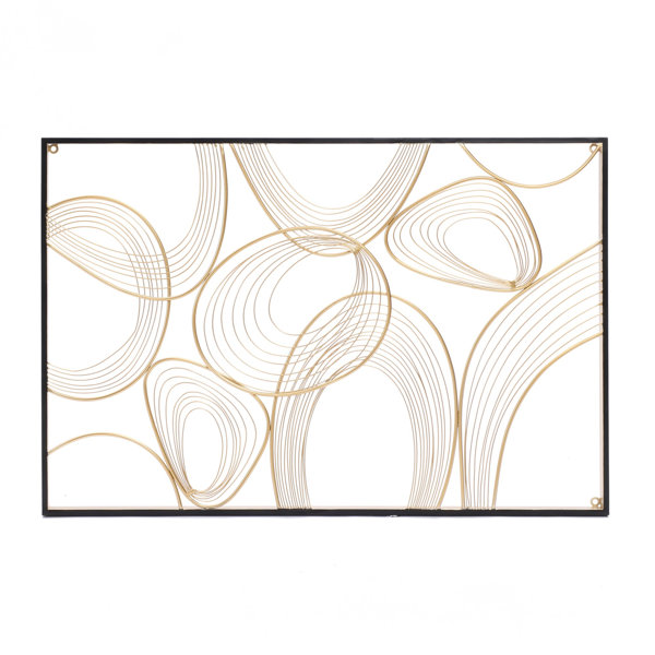 Willa Arlo Interiors Handmade Metal Abstract Wall Decor & Reviews | Wayfair