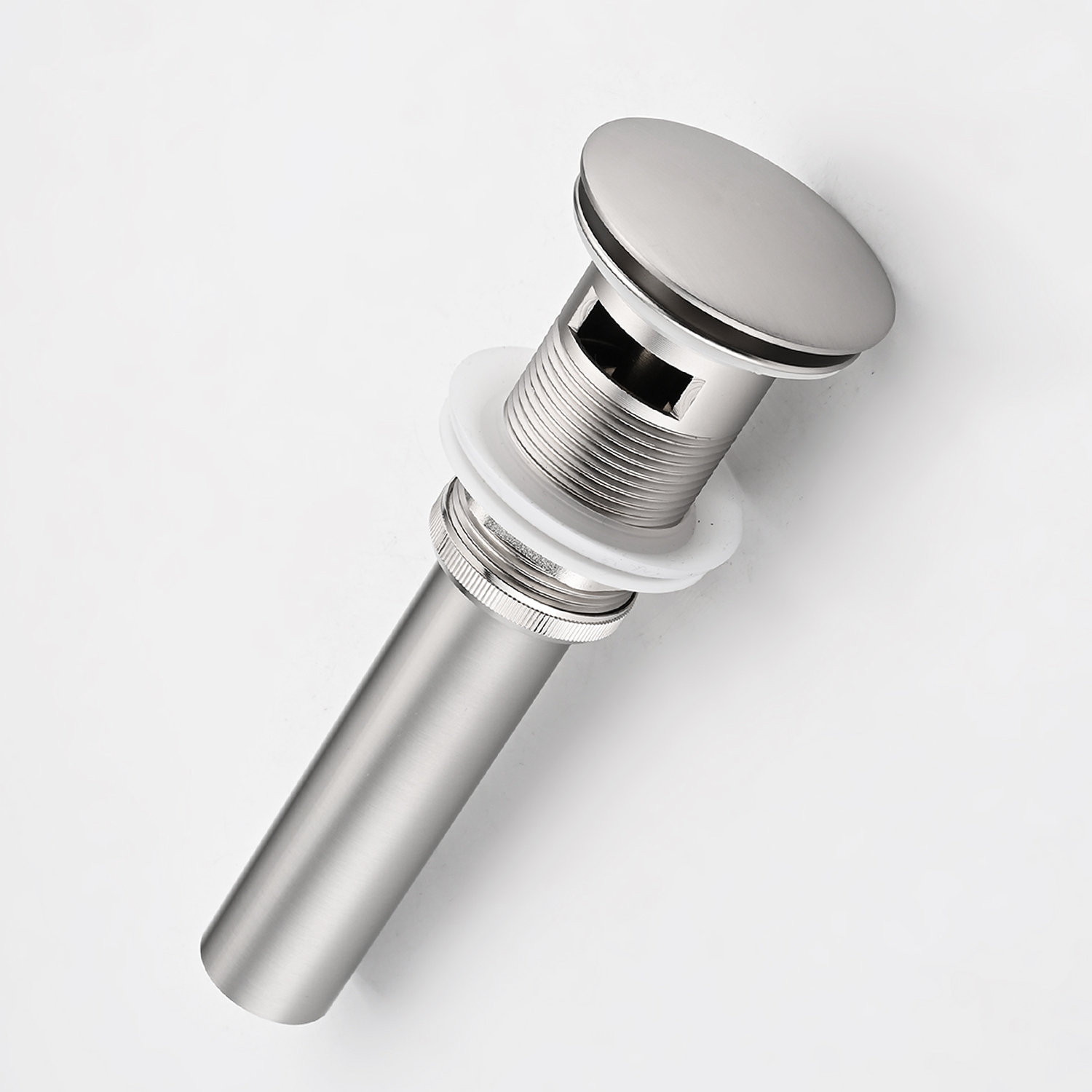 Interbath Bathroom Sink Pop-Up Drain With Overflow Vessel Sink ...