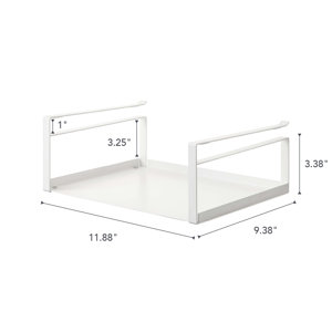 Yamazaki Home Under Shelf Storage Rack - Cabinet Organizer, Steel ...