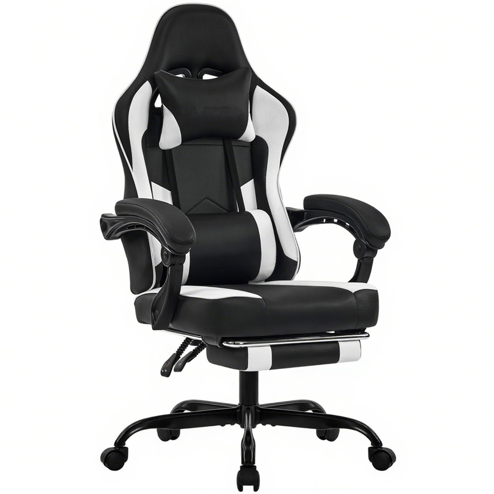 Ivy Bronx Gaming Chair For Adults And Teens, Ergonomic Leather Video ...