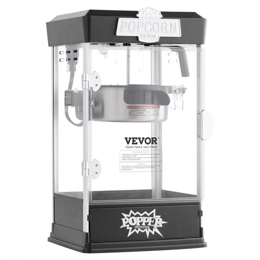 VEVOR Popcorn Popper Machine Tabletop Popcorn Maker 480W 4 Oz | Wayfair