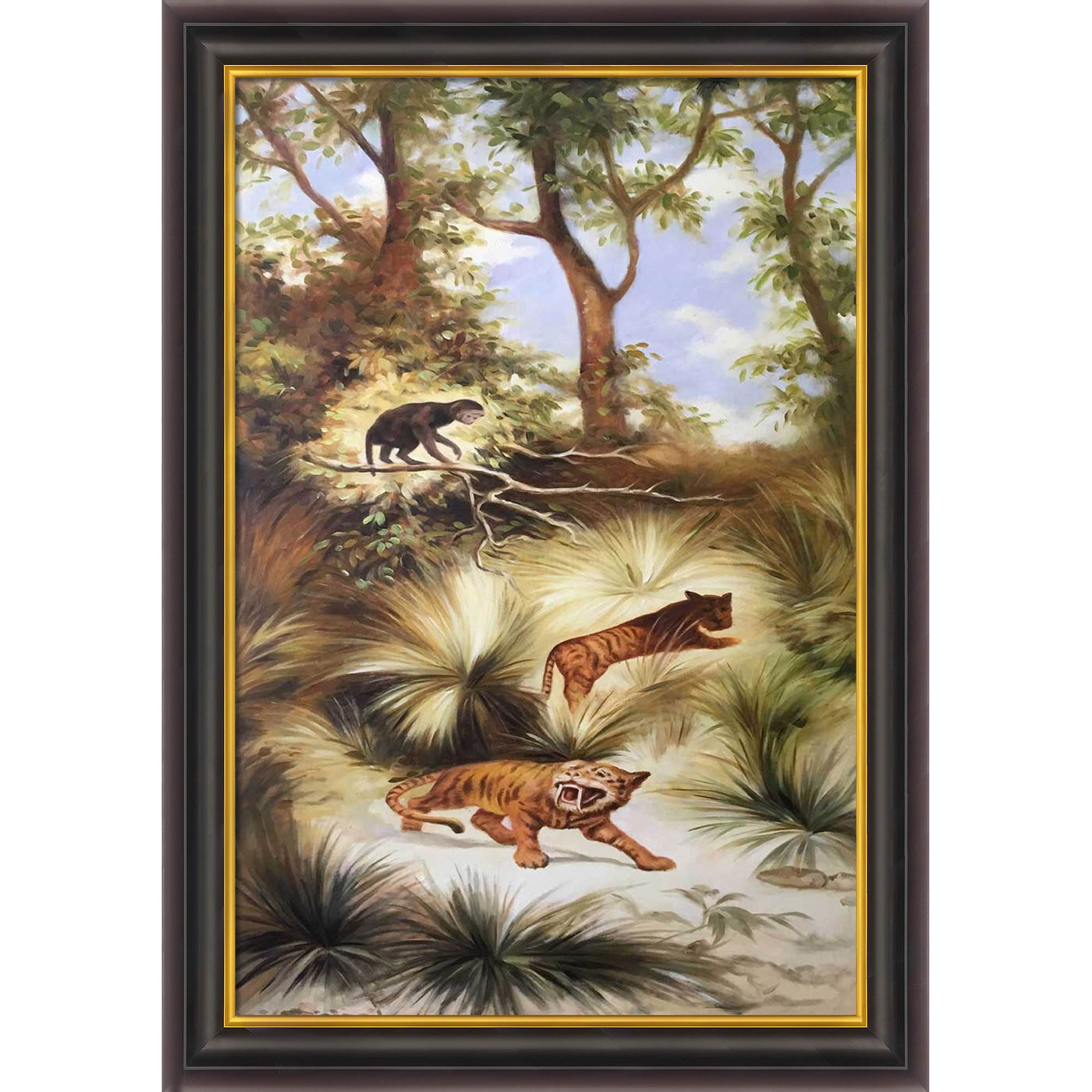 Overstock Art Flora And Fauna Of The Plio-Pleistocene Quaternary Period ...