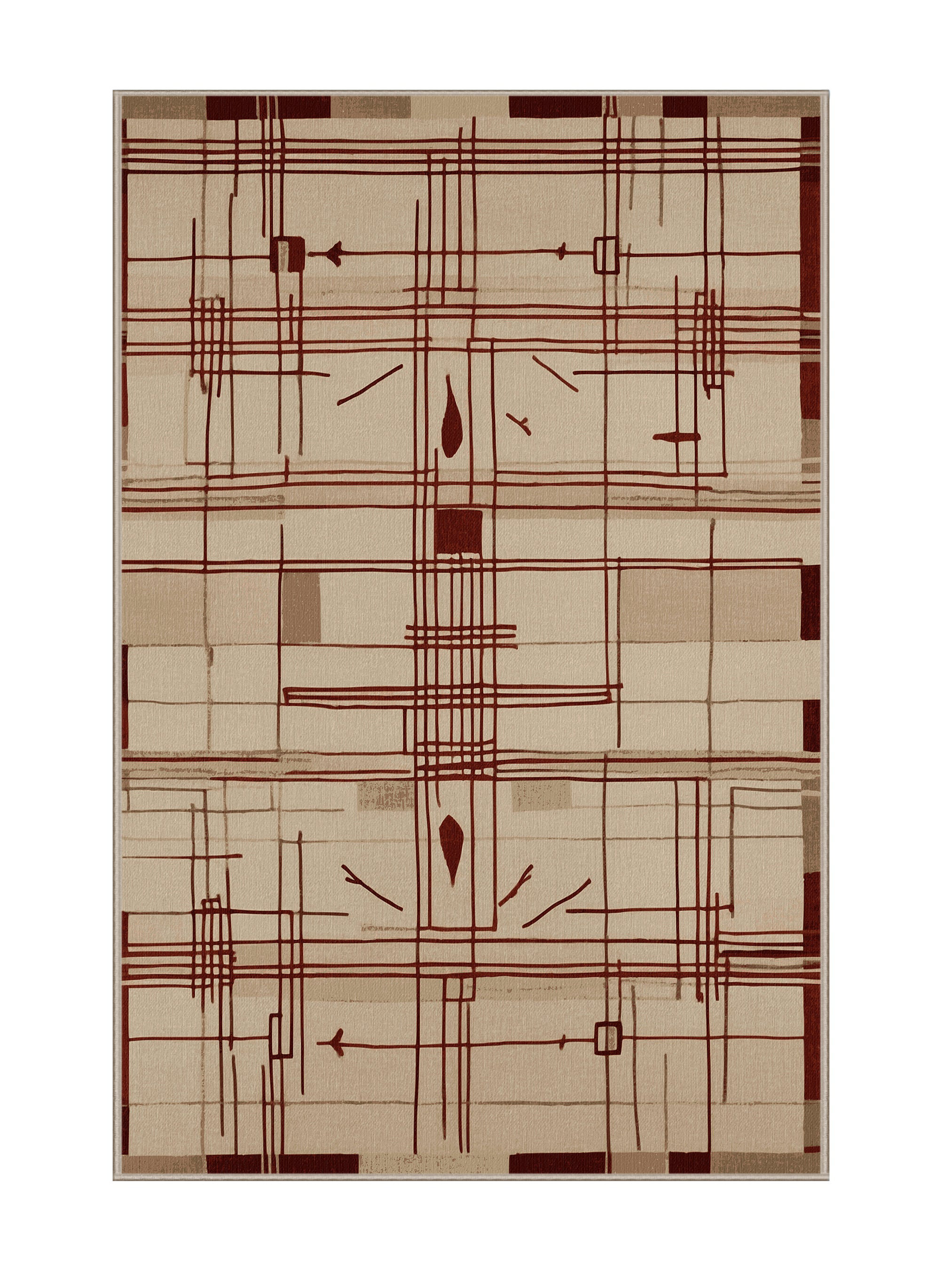 Orren Ellis Diagonal Drift Rug | Wayfair