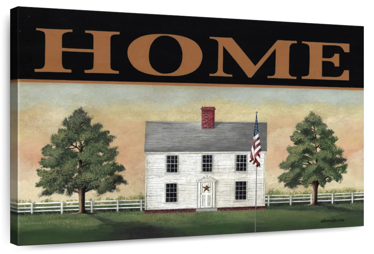 Trinx Kema Colonial Home Wall Sign - Wayfair Canada