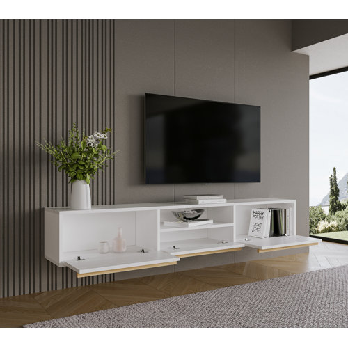 Wrought Studio Hawana 71" Modern and Minimalist Wall Mounted Floating ...