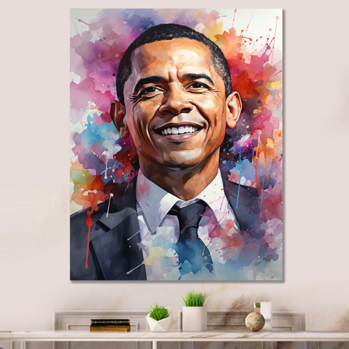 Wildon Home® President Barack Obama Portrait " President Barack Obama ...