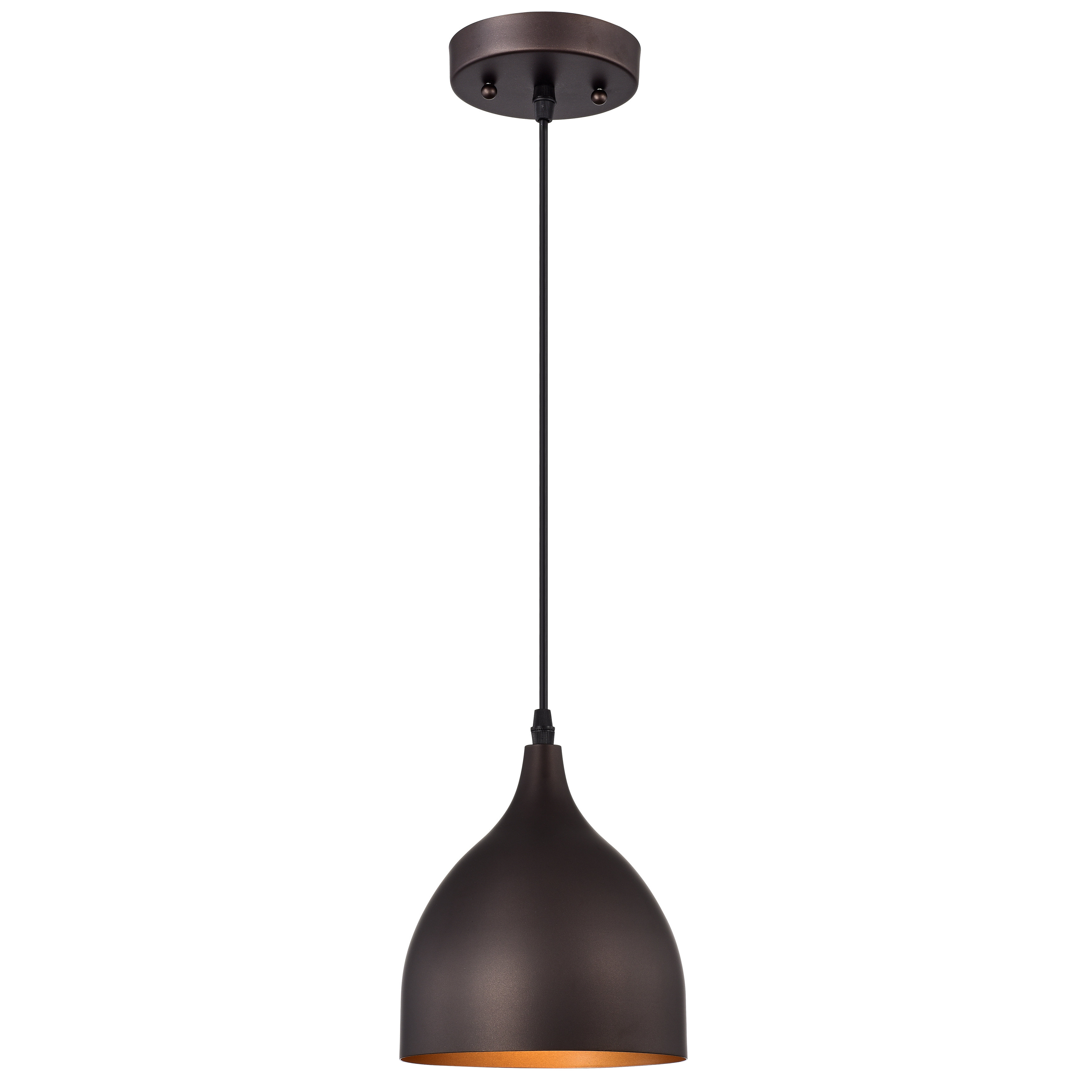 Ebern Designs Ninnette 1 Light Single Dome Pendant And Reviews Wayfair Canada