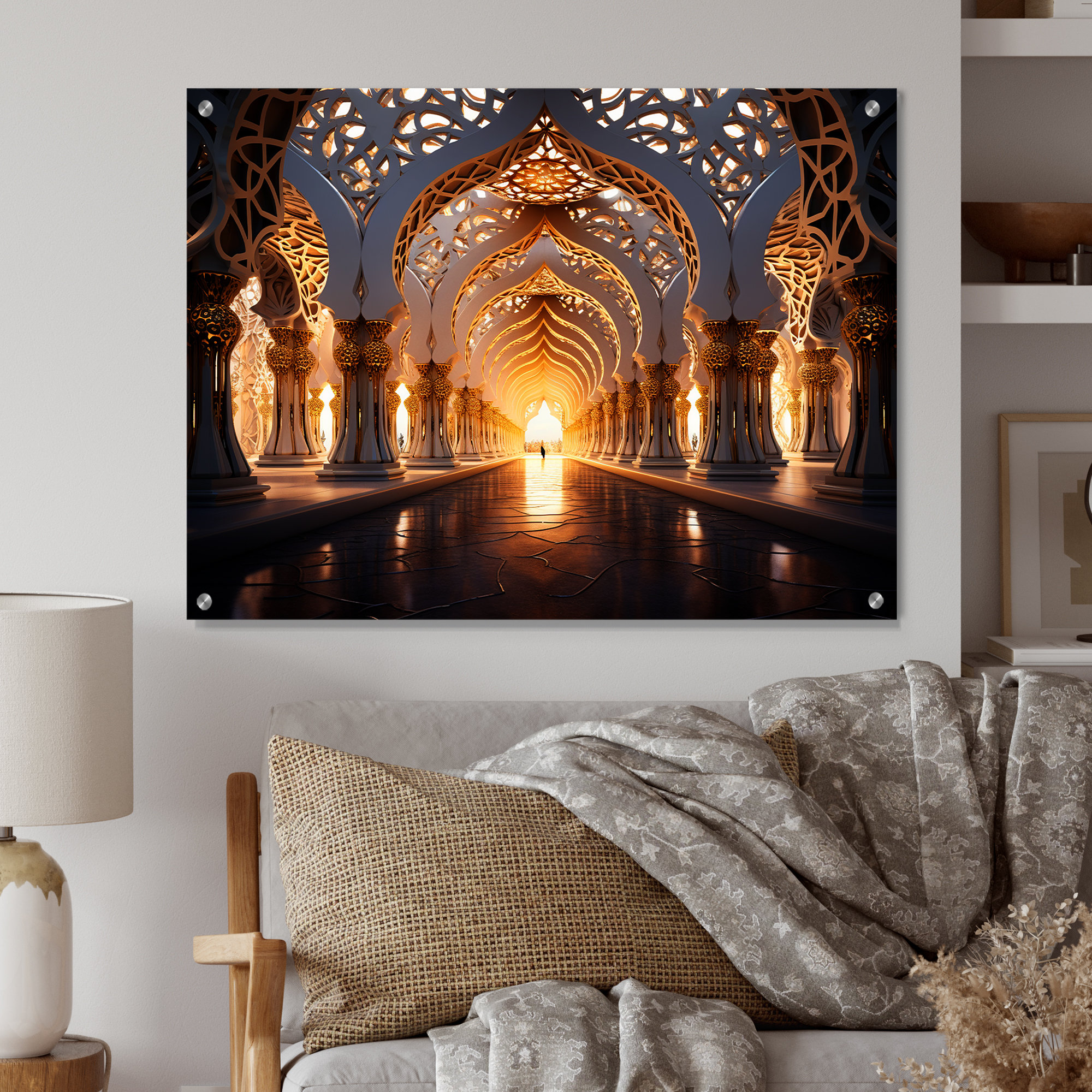 Design Art Islam Art Islamic Architecture II - Islam Acrylic Wall Art ...