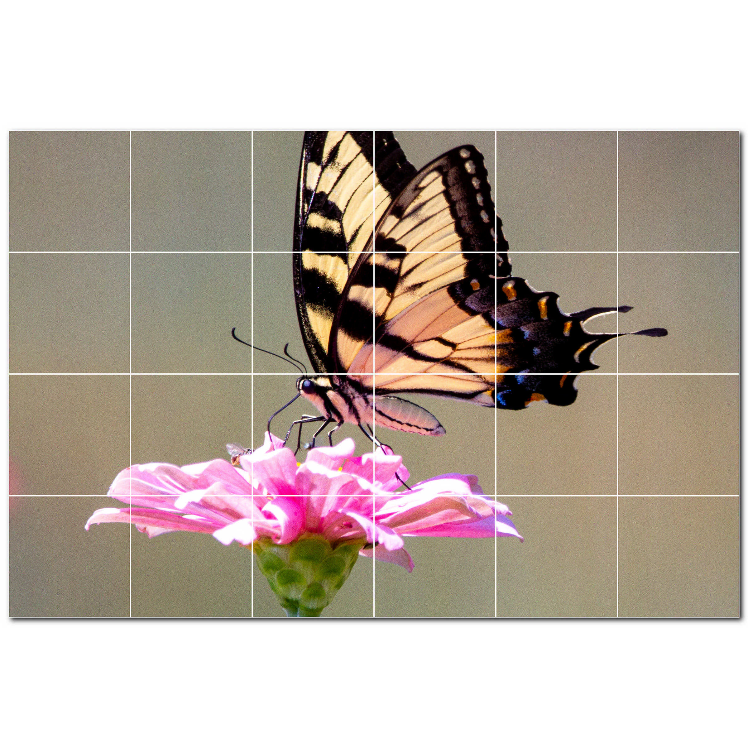 Picture-Tiles.com 12'' x 12'' Satin Ceramic Decorative Mural | Wayfair