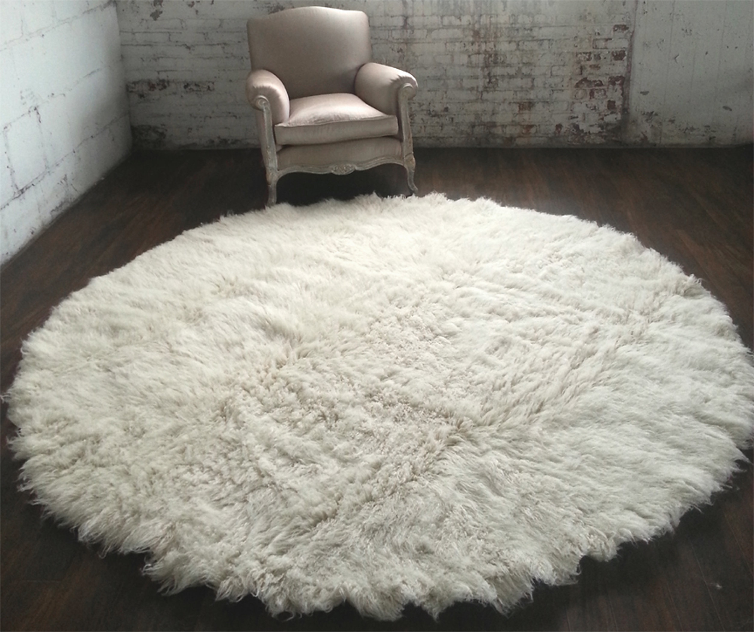 Mercer41 Beautiful Greek Flokati Rugs. Long 3.5” organic wool pile ...